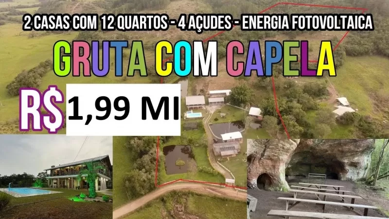 117006 CHÁCARA SUPER COMPLETA COM DUAS CASAS 12 QUARTOS 4 AÇUDES FIBRA ... 117006 CHÁCARA SUPER COMPLETA COM DUAS CASAS 12 QUARTOS 4 AÇUDES FIBRA ...